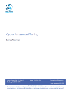 Pen Testing Disruptive Solutions